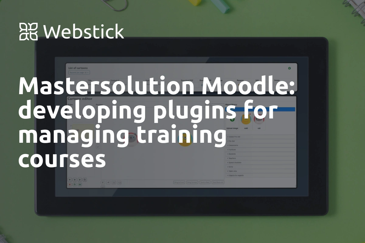 Case: Mastersolution Moodle - creating plugins for course management