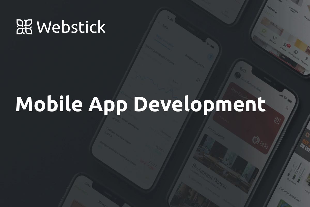 Turnkey mobile app development services. Custom mobile app development. iOS and Android developer.
